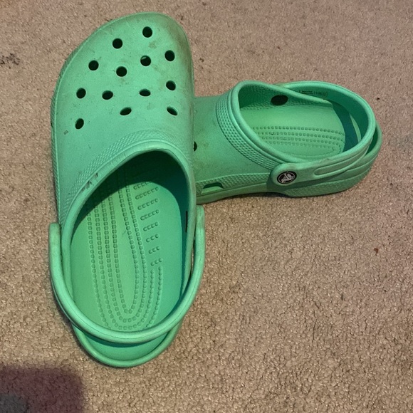 CROCS | Shoes | Mint Green Crocs Size 8 In Womens | Poshmark